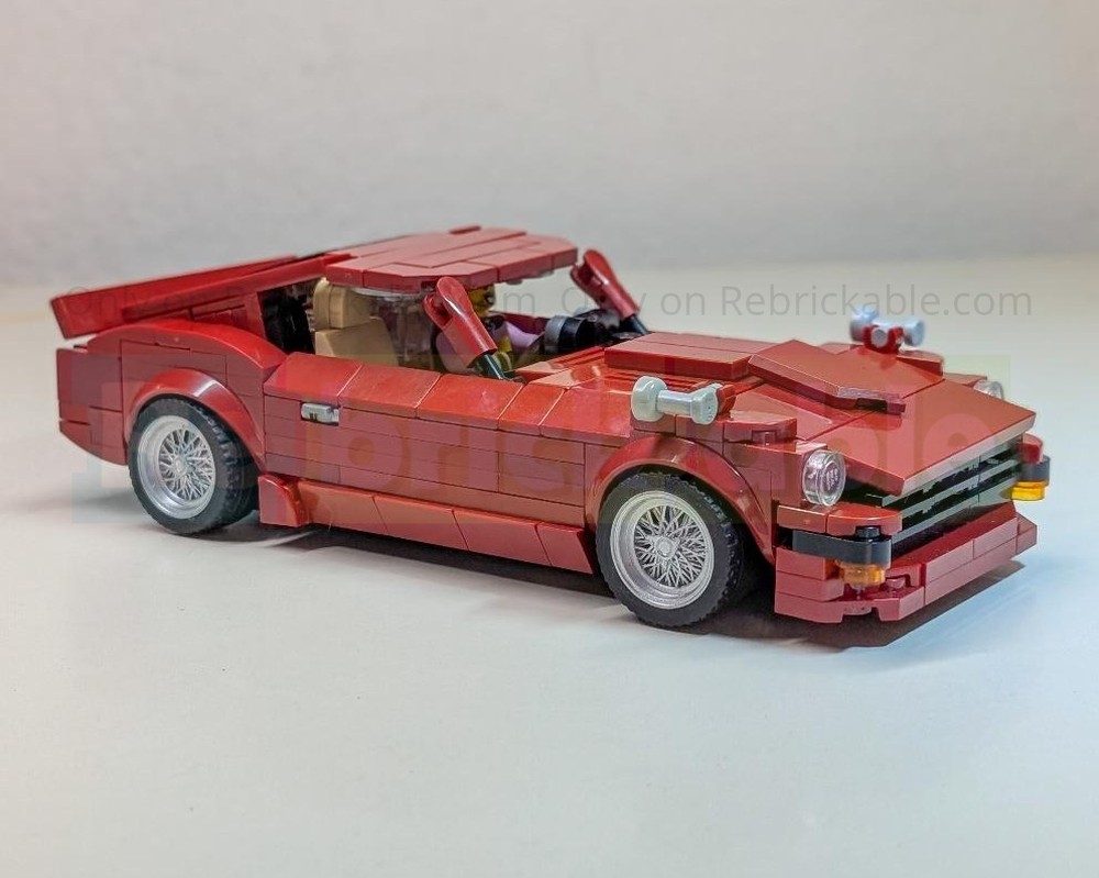 LEGO MOC 1977 Datsun 280Z "Red Devil Z" by hwb_mocs | Rebrickable ...