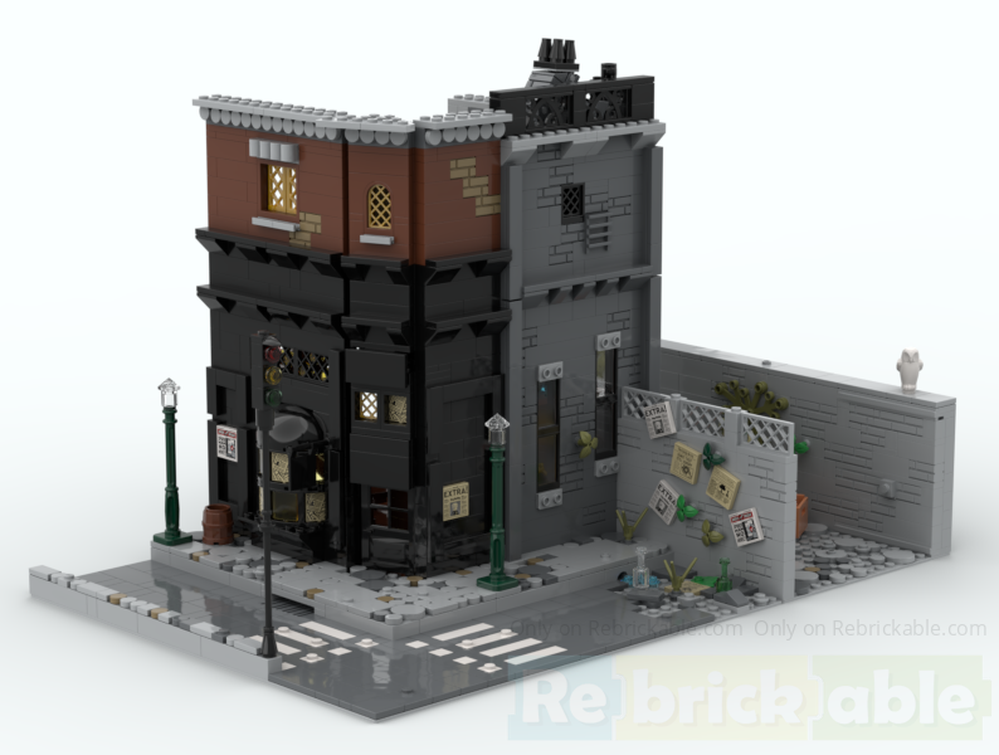 LEGO MOC The Bar (Leaky Cauldron) by LeonardWKenyon | Rebrickable ...
