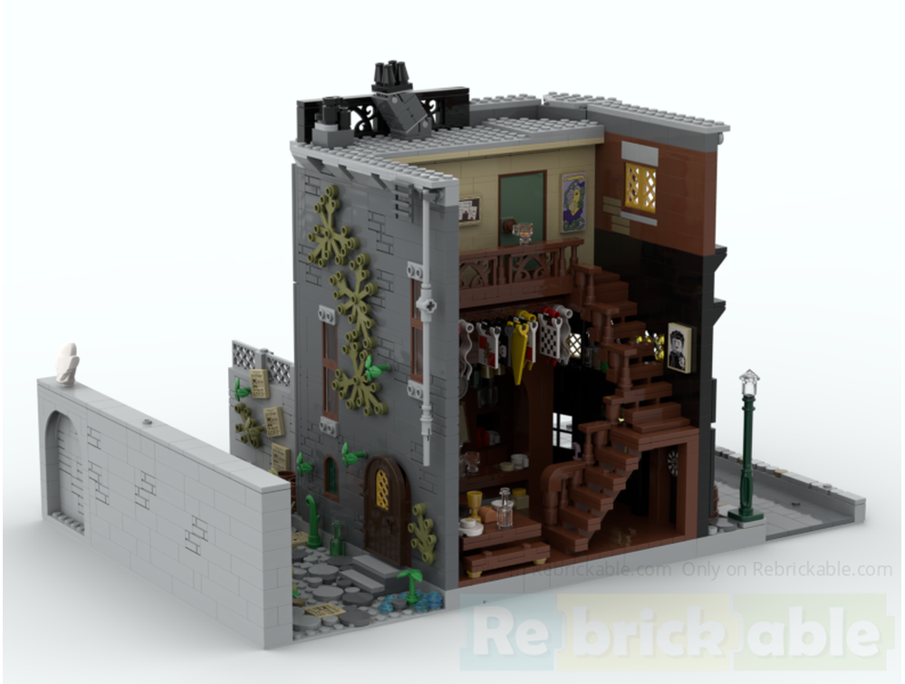 LEGO MOC The Bar (Leaky Cauldron) by LeonardWKenyon | Rebrickable ...