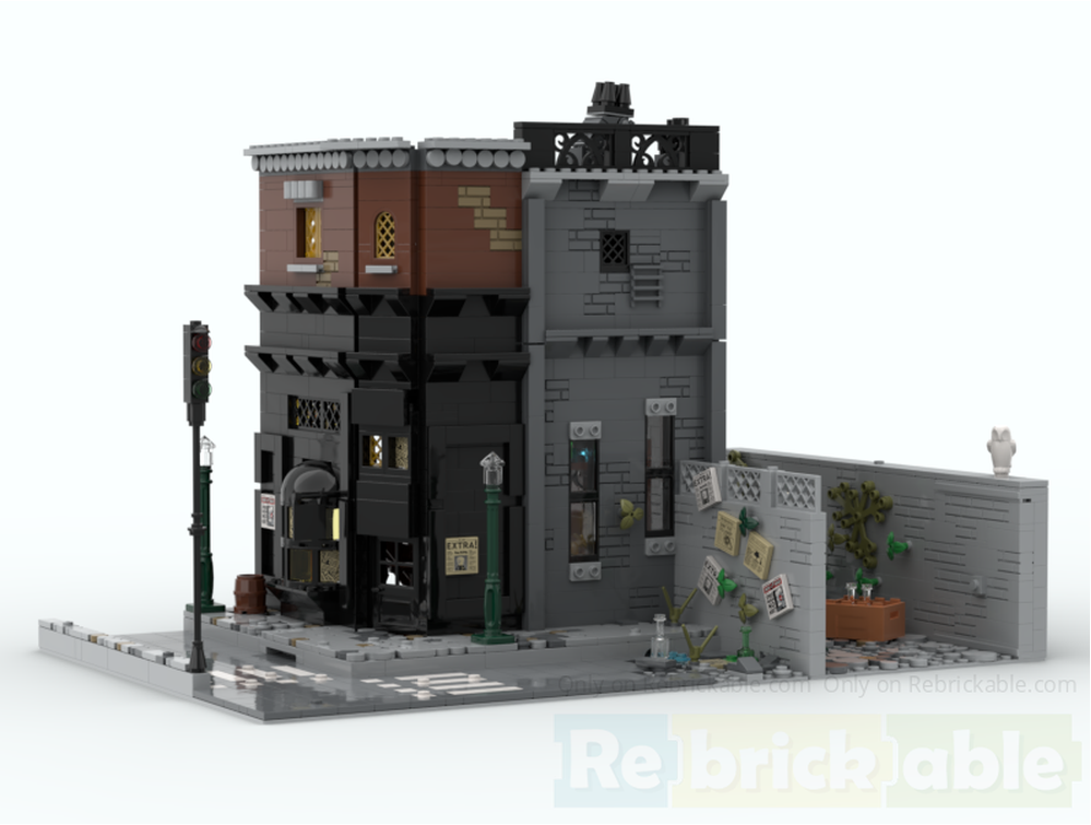 LEGO MOC The Bar (Leaky Cauldron) by LeonardWKenyon | Rebrickable ...