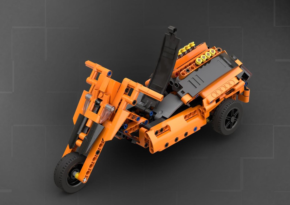 LEGO MOC Tricycle (Trike) 42093 Alternate by morningstrummer ...