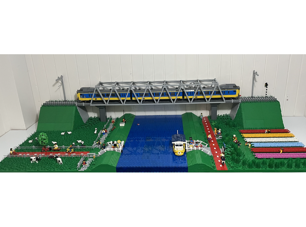 LEGO MOC-211211 Truss bridge for train by GTerBricks | Rebrickable ...
