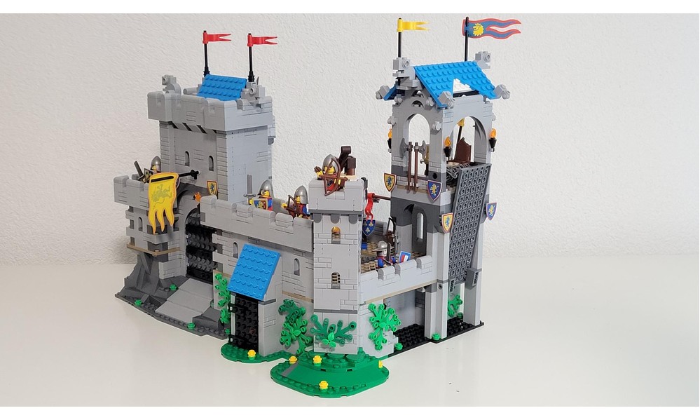 LEGO MOC-211217 6090 Royal Knight's Castle rebuilt from 10305 by DrPhil ...