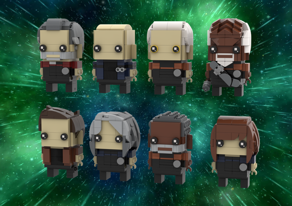 LEGO MOC Star Trek: Picard Brickheadz Bundle by RetroBrix | Rebrickable ...