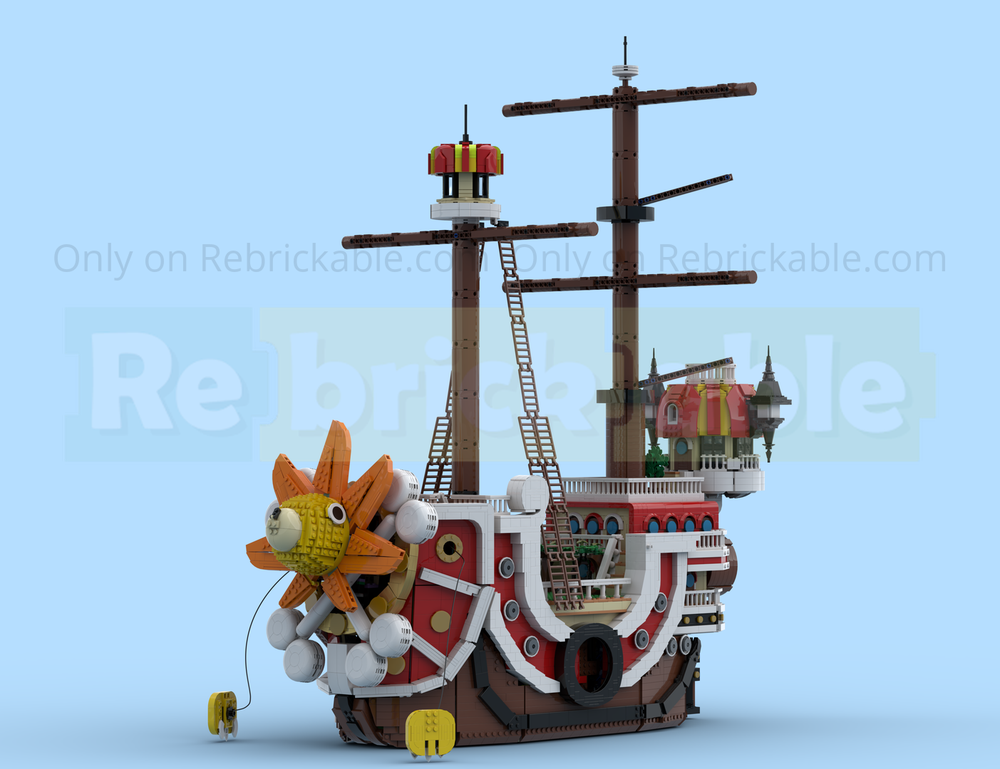 LEGO MOC The Thousand Sunny by Matrix_Builds | Rebrickable - Build with ...