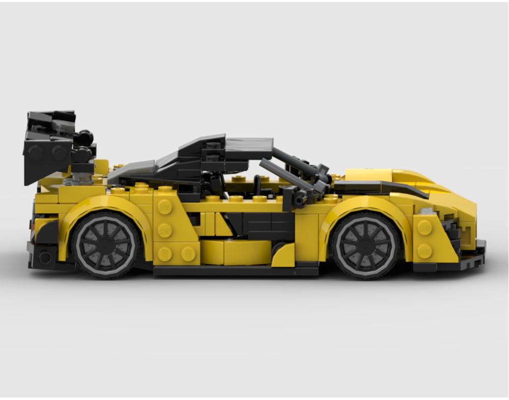 LEGO MOC McLaren Senna (76924 alt) by DRT16 | Rebrickable - Build with LEGO