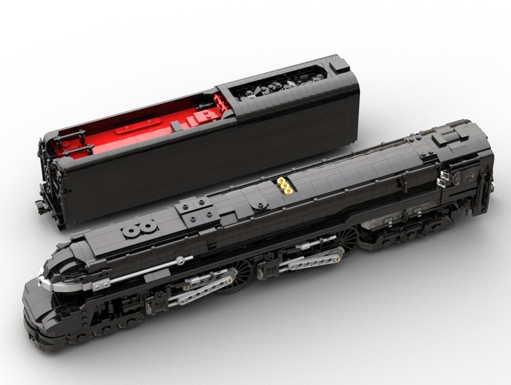 LEGO MOC-211250 1:48 Pennsylvania Railroad S1 6-4-4-6 Duplex (Power ...