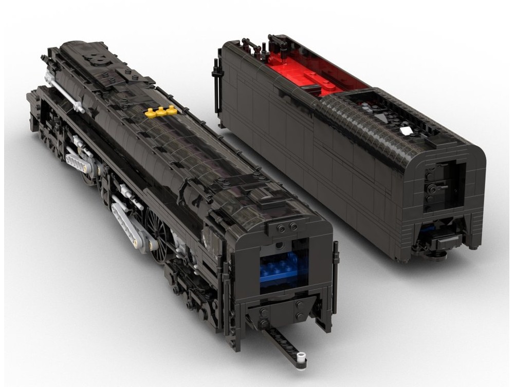 LEGO MOC 1:48 Pennsylvania Railroad S1 6-4-4-6 Duplex (Power Functions ...