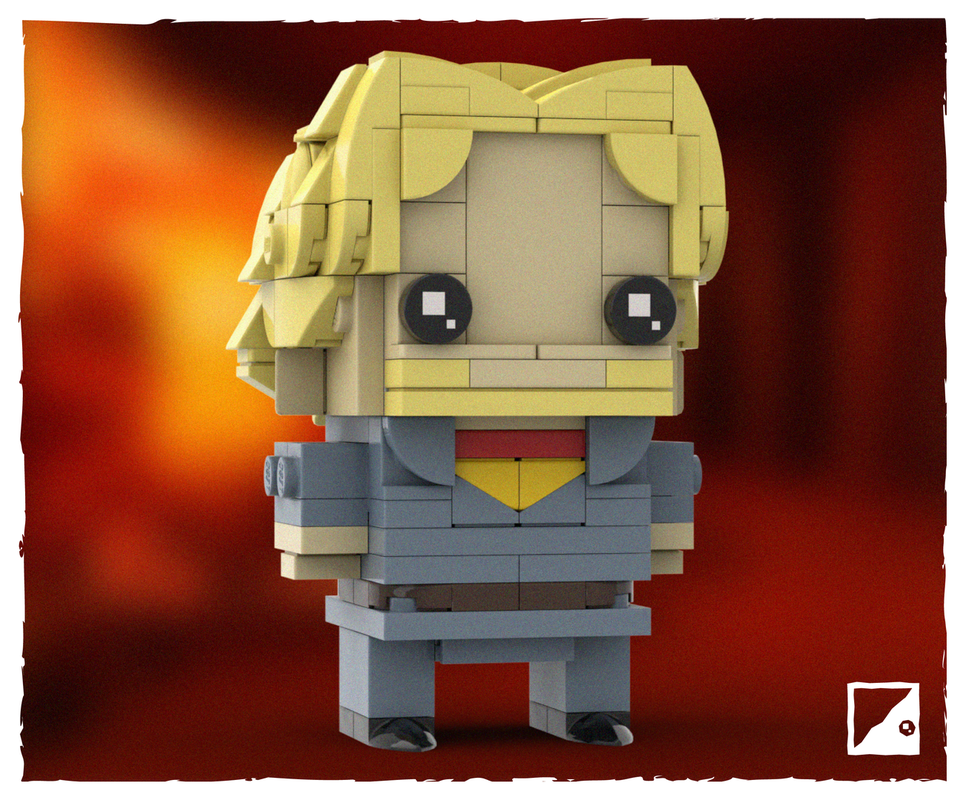 LEGO MOC Mouthwashing LEGO Brickheadz MOC ~ Captain Curly by tobi ...