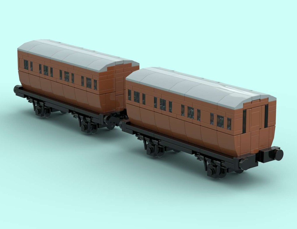 LEGO MOC Annie & Clarabel (For Narrow Gauge) by ilovetrains99 ...