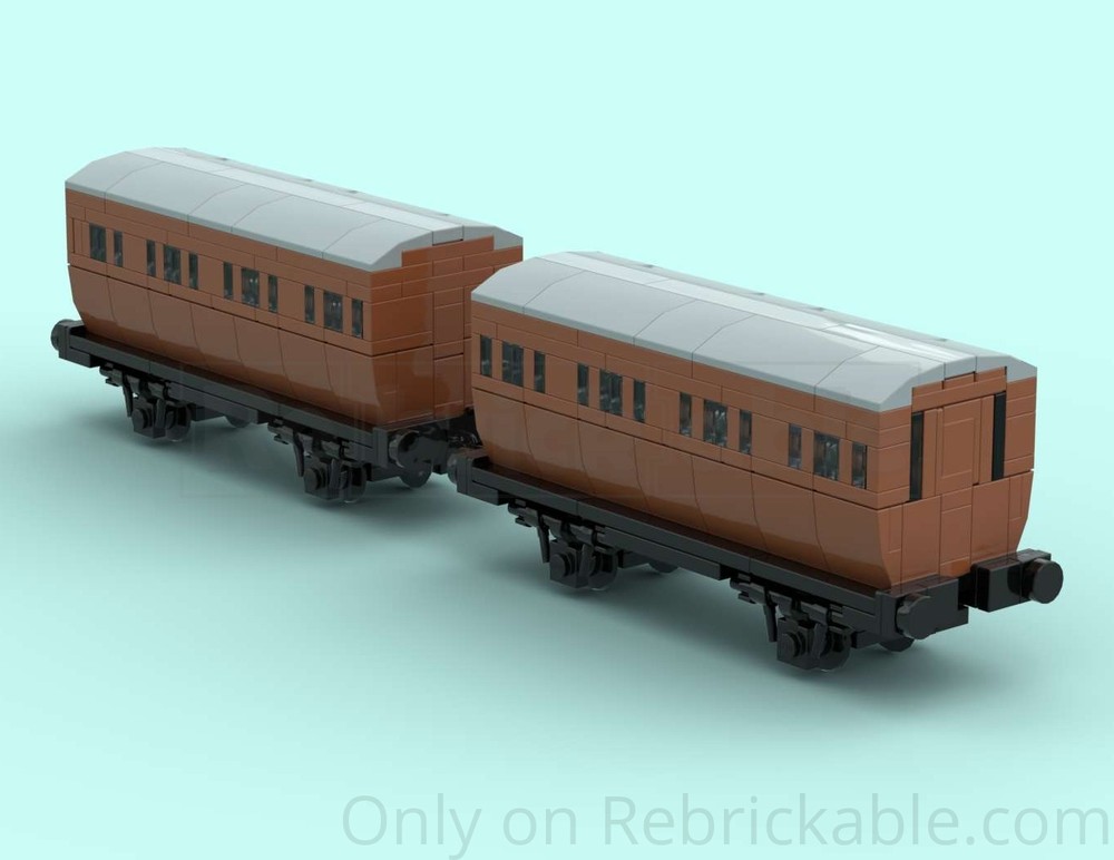 LEGO MOC Annie & Clarabel (For Narrow Gauge) by ilovetrains99 ...