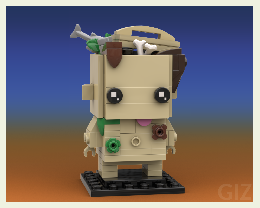LEGO MOC Junky Jeff - Garbage Pail BricKidz MOC by Gisby | Rebrickable ...