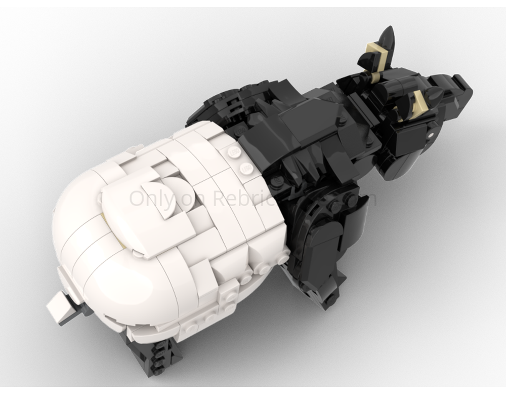 LEGO MOC 31165 Malayan Tapir by zengogobrick | Rebrickable - Build with ...