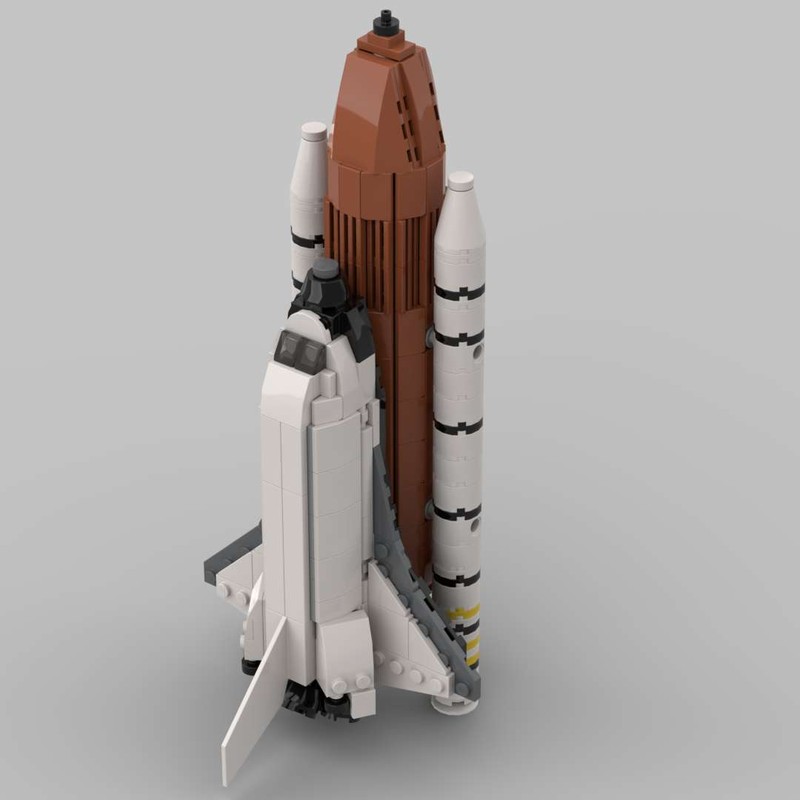 LEGO MOC Space Shuttle (1:220) by TheBlackShark_77 | Rebrickable ...