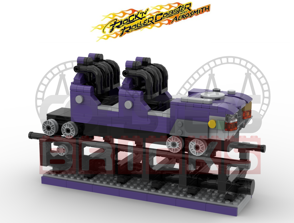 LEGO MOC-211287 ROLLERCOASTER - ROCK'N'ROLLER COASTER - DLP Paris by ...