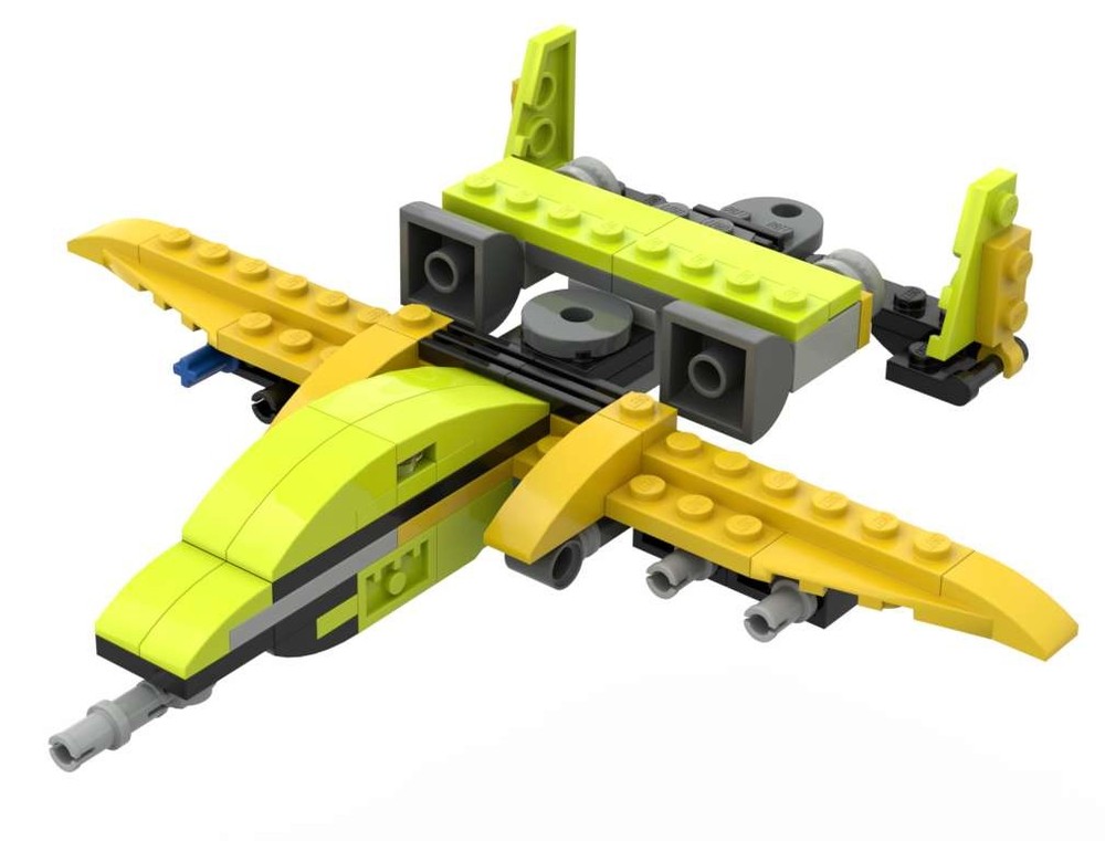 LEGO MOC 31092 A-10 Thunderbolt (''Warthog'') by meregt | Rebrickable ...