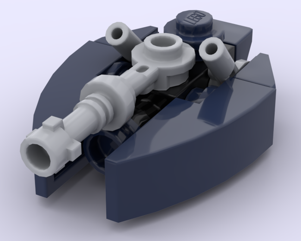 LEGO MOC Day 11 Sci-fi tank by notnotcheese | Rebrickable - Build with LEGO