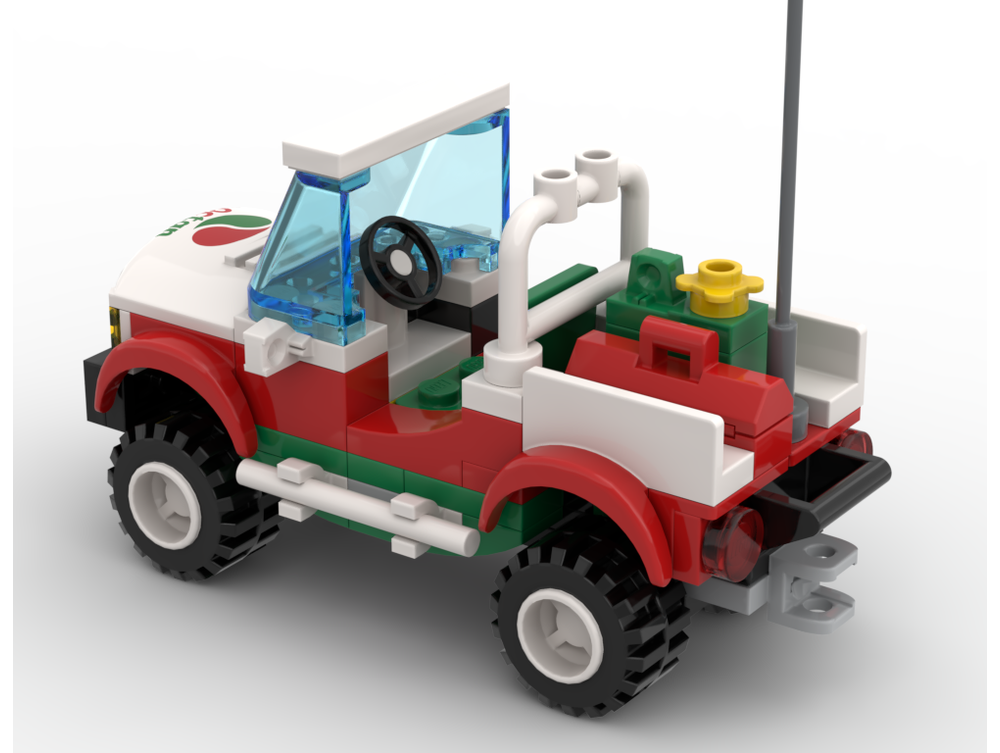 LEGO MOC Updated 6663 car by Ptchnk | Rebrickable - Build with LEGO