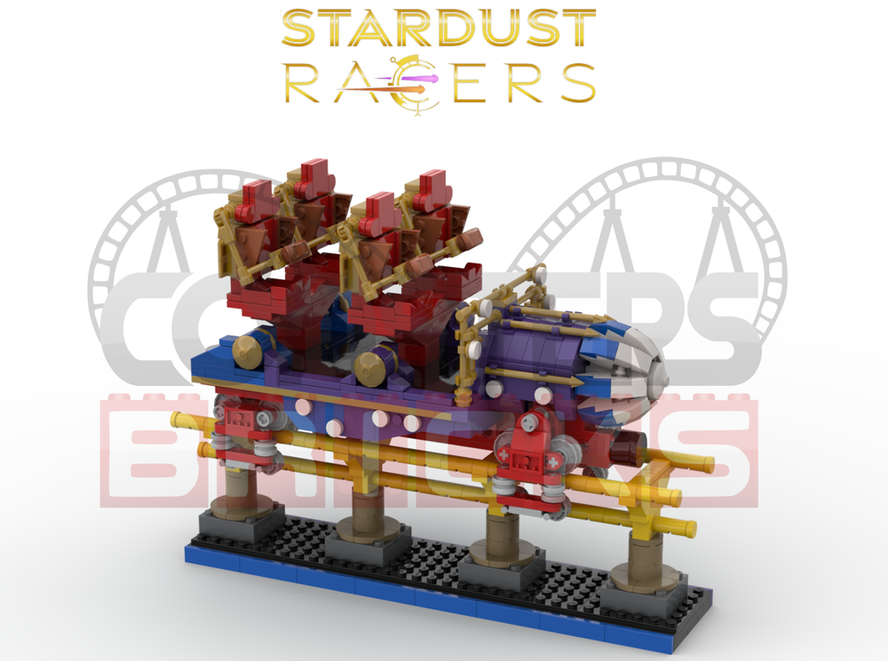 LEGO MOC-211299 ROLLERCOASTER - STARDUST RACERS - Universal's Epic ...