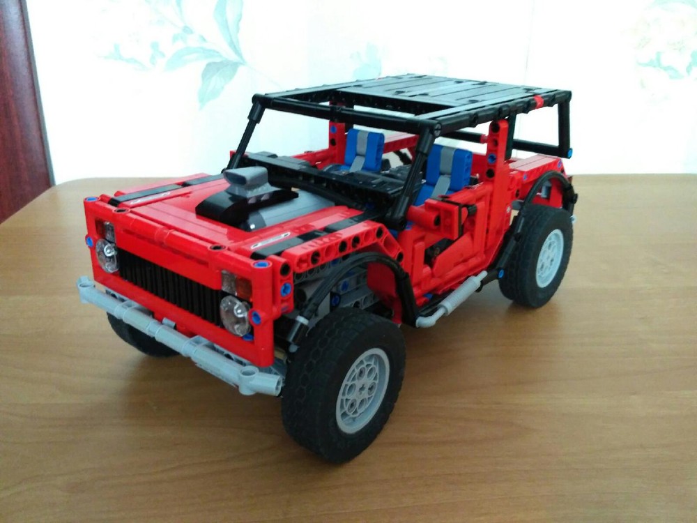 LEGO MOC Lada 21213 Niva by xfeelgoodx | Rebrickable - Build with LEGO
