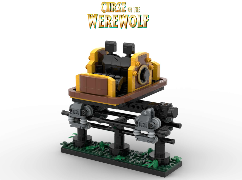 LEGO MOC ROLLERCOASTER - CURSE of the WEREWOLF - Universal's Epic ...