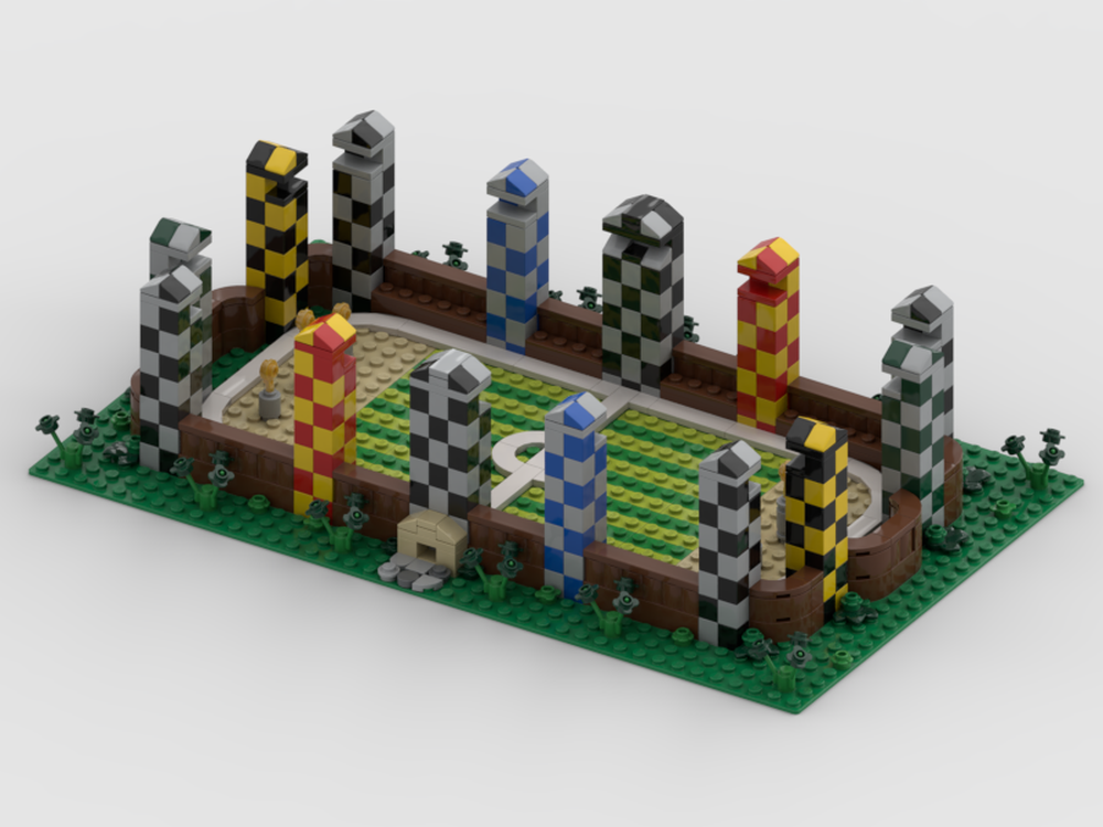 LEGO MOC Quiddltch Pitch by The_Jaqob | Rebrickable - Build with LEGO