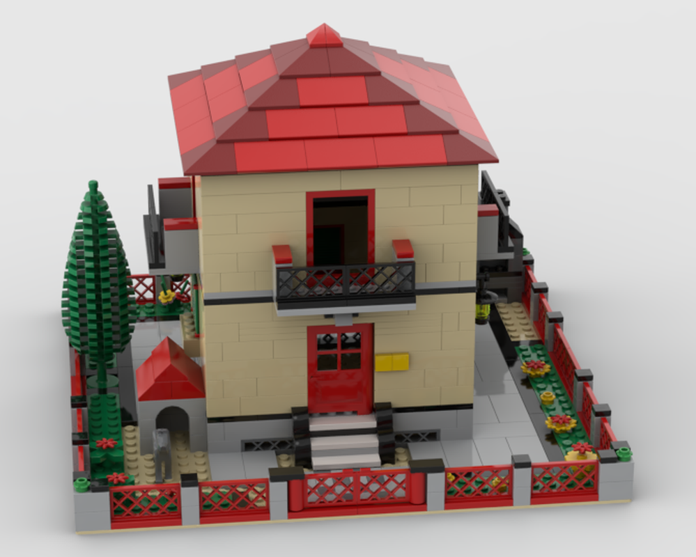 LEGO MOC little house by leofili@tiscali.it | Rebrickable - Build with LEGO