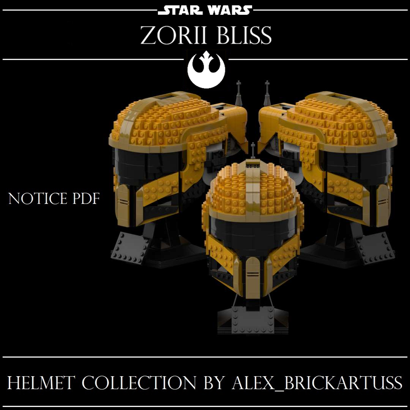 LEGO MOC-211316 Helmet Zorii Bliss by Alex_BricKartuss | Rebrickable ...
