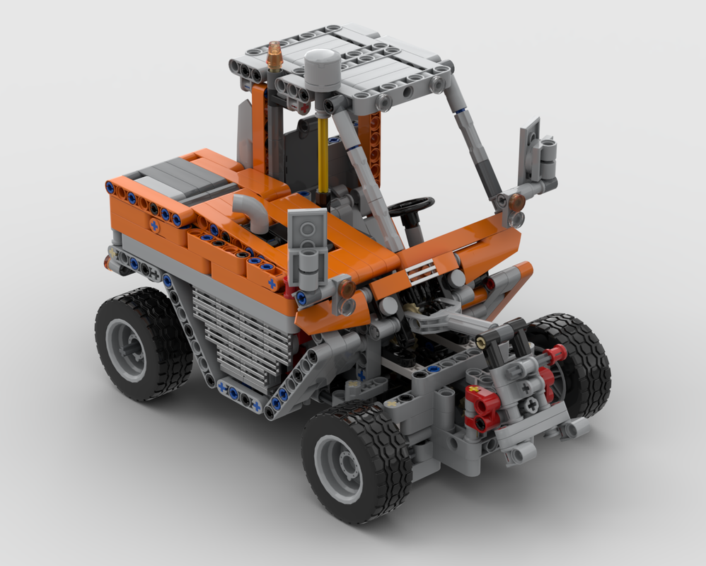 LEGO MOC 42128 Slope Tractor by Larsagri | Rebrickable - Build with LEGO