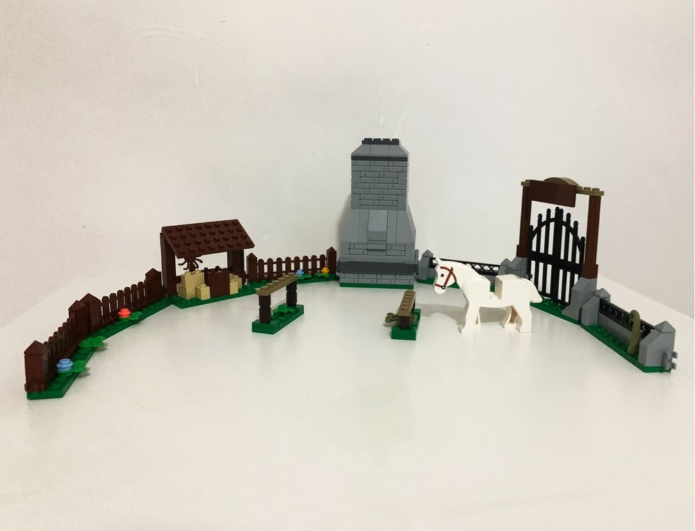 LEGO MOC Lon Lon Ranch by octane thermoplastic | Rebrickable - Build ...