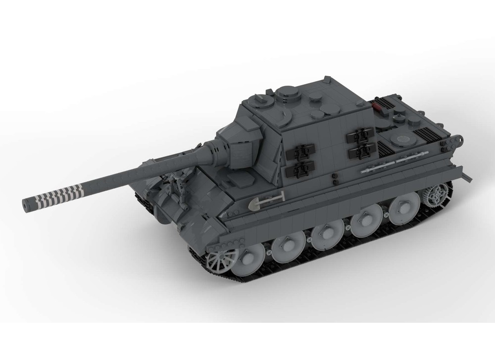 LEGO MOC WW2 Tank – Jagdtiger / Panzerjäger Tiger Ausf. B (Sd.Kfz. 186 ...