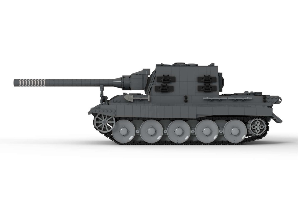 LEGO MOC WW2 Tank – Jagdtiger / Panzerjäger Tiger Ausf. B (Sd.Kfz. 186 ...