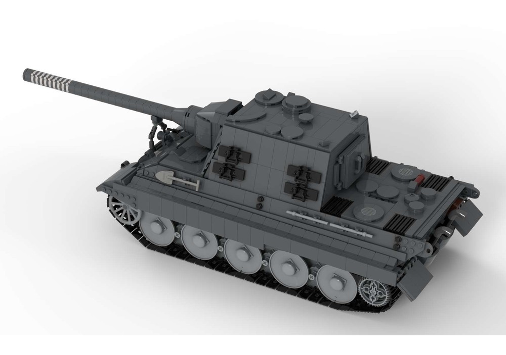 LEGO MOC WW2 Tank – Jagdtiger / Panzerjäger Tiger Ausf. B (Sd.Kfz. 186 ...