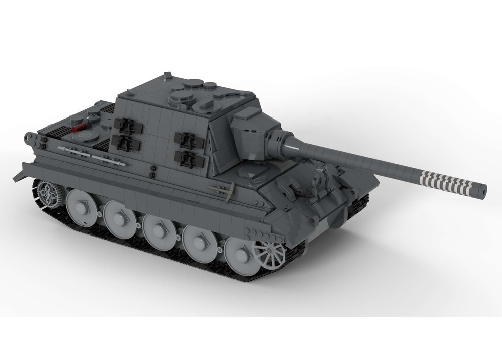 LEGO MOC WW2 Tank – Jagdtiger / Panzerjäger Tiger Ausf. B (Sd.Kfz. 186 ...