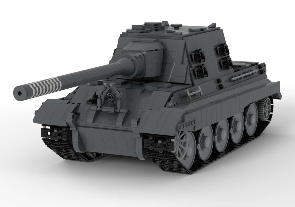 LEGO MOC WW2 Tank – Jagdtiger / Panzerjäger Tiger Ausf. B (Sd.Kfz. 186 ...