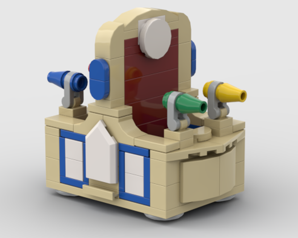 LEGO MOC Disney's Midway Mania Ride Car by shellhead3825 | Rebrickable ...