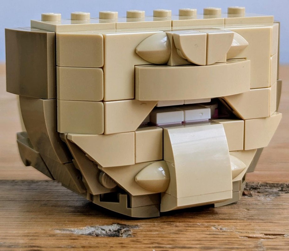 LEGO MOC Wolverine Face by glenn_tanner55 | Rebrickable - Build with LEGO