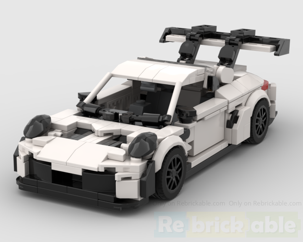 LEGO MOC porsche 992 gt3 rs by ju4n_ | Rebrickable - Build with LEGO