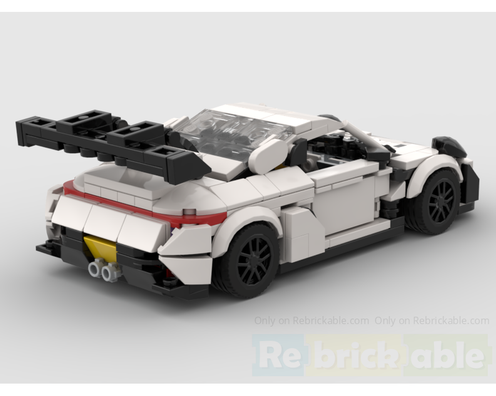 LEGO MOC-211357 porsche 992 gt3 rs by ju4n_ | Rebrickable - Build with LEGO