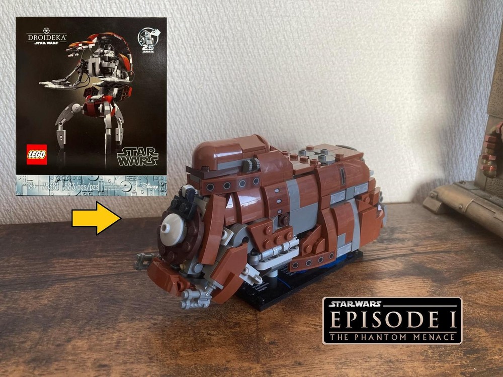 LEGO MOC Trade Federation MTT Midi-Scale by CreationCaravan (Brad ...