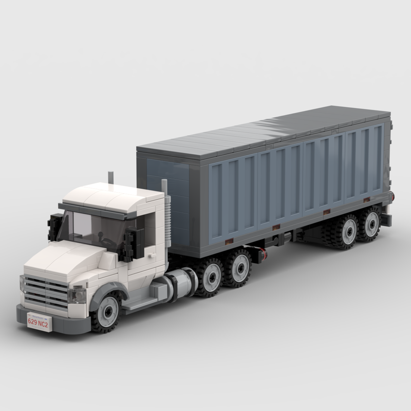 LEGO MOC-211364 Kenworth T880 Day Cab Heavy Hauler with Container ...