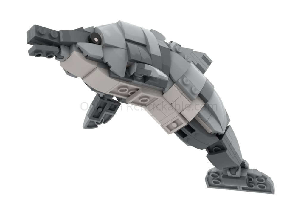 LEGO MOC 31163 Dolphin by zengogobrick | Rebrickable - Build with LEGO