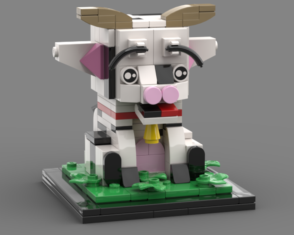 LEGO MOC Cow by NMGactor | Rebrickable - Build with LEGO