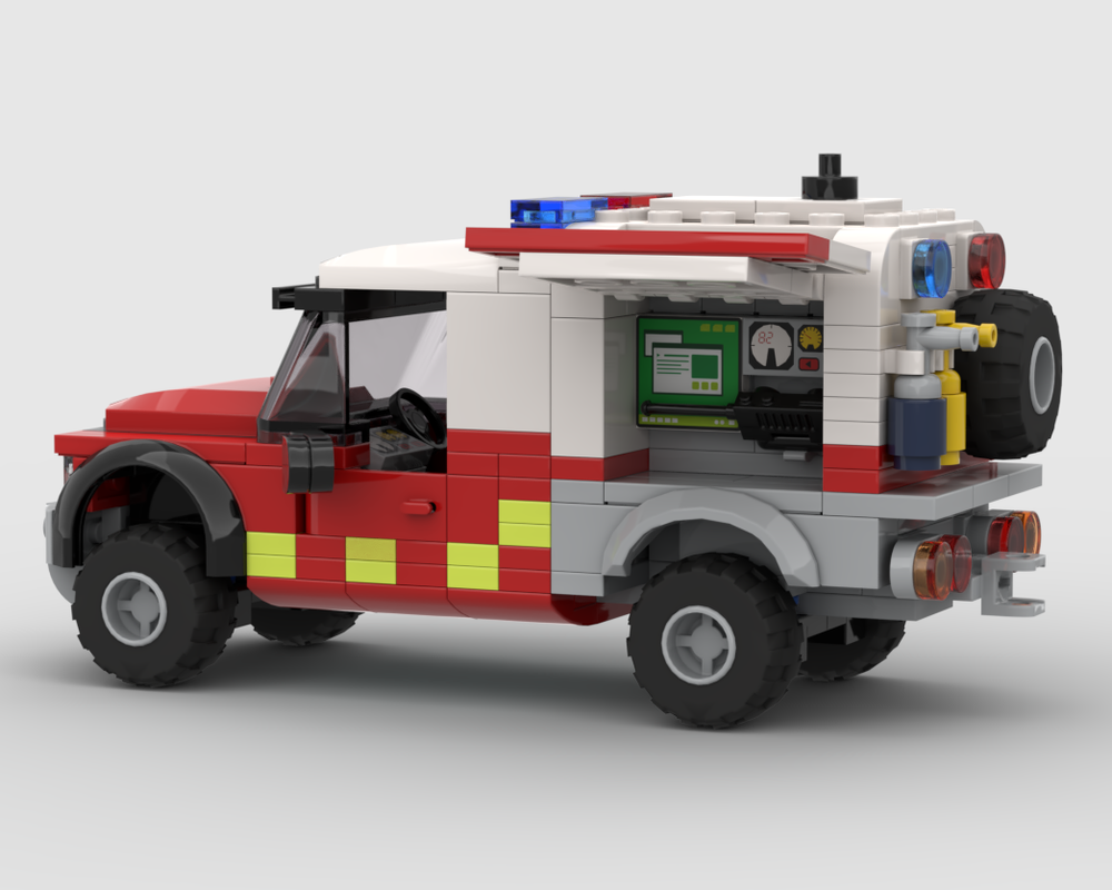 LEGO MOC Fire Service - Duty Commander by reggieranger | Rebrickable ...