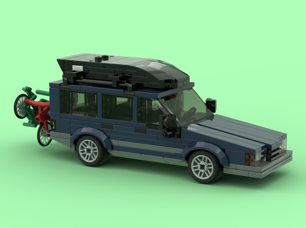 LEGO MOC Bicycle rack for car by Brick North | Rebrickable - Build with ...