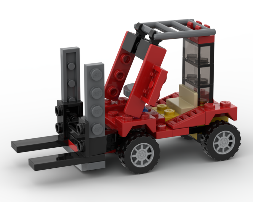 LEGO MOC 31040 forklift by maratus | Rebrickable - Build with LEGO