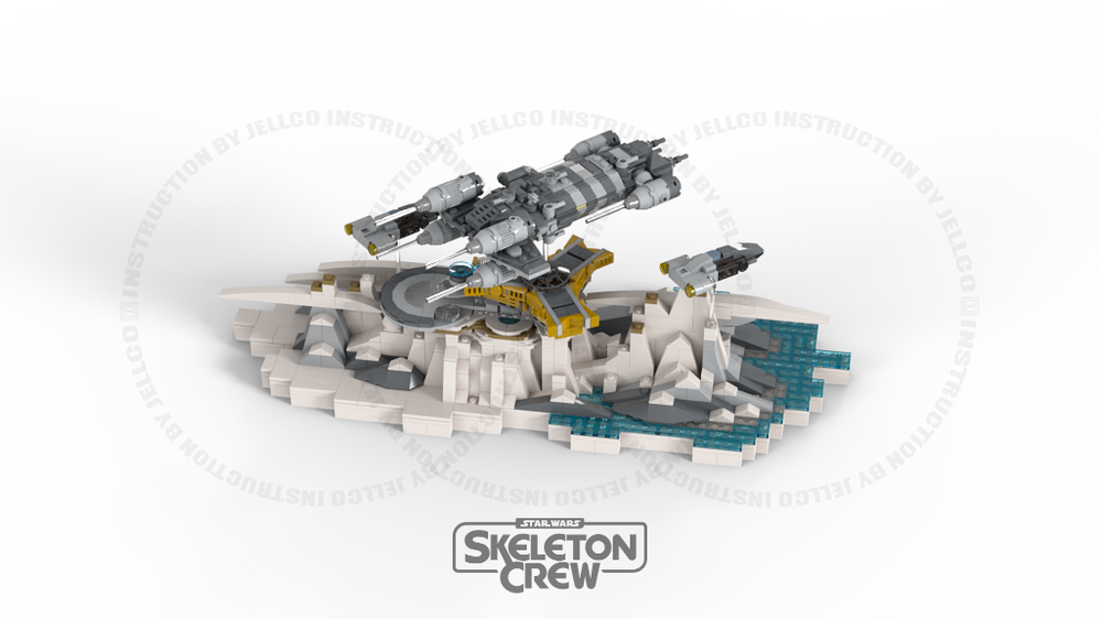 LEGO MOC Skeleton Crew Micro Diorama : Episode 5 Welcome to Lanupa by ...