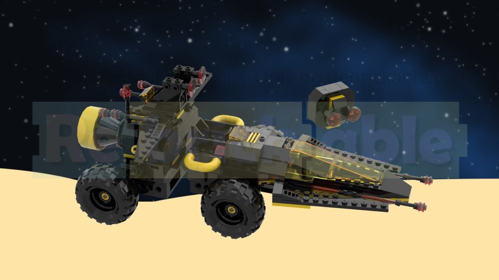 LEGO MOC Blacktron: Reimagined Battrax Prowler (6941) by watson.lego ...