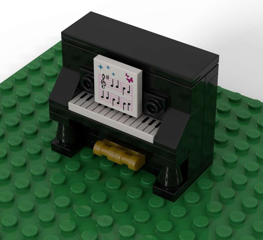 LEGO MOC SIMPLE PIANO by kropas | Rebrickable - Build with LEGO