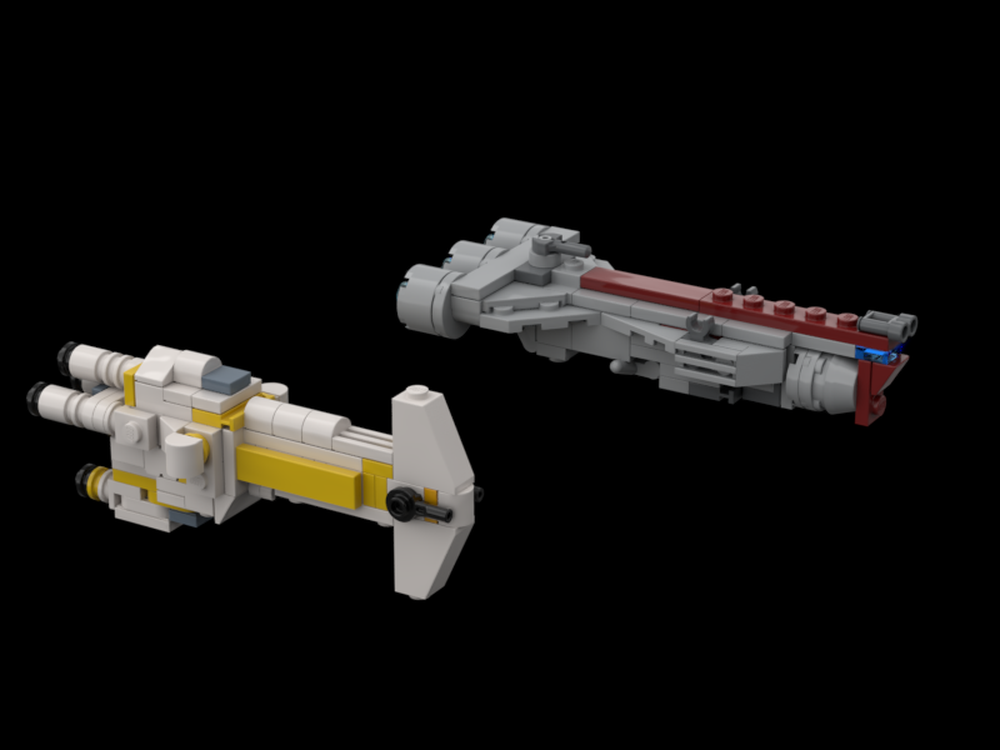 LEGO MOC Republic Frigate and Hammerhead Corvette by Ali.Lego ...